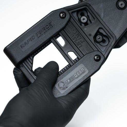 Rapid Force Belt Slide – Customizable Holster Ride Height