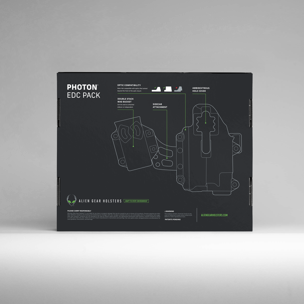 Photon Holsters | Durable Level 1 Retention Holsters